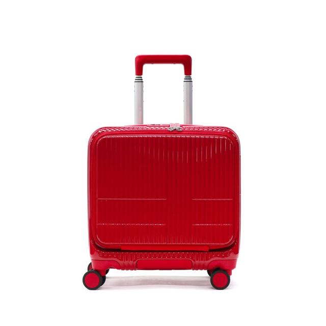 イノベーター スーツケース フロントオープン【33L】 3kg チェリーレッド