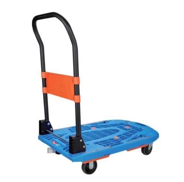 TRUSCO 樹脂台車 カルティオ（新型） 780X490 折畳 青 樹脂ストッパー付 MPK-780-B-JSの通販はau PAY マーケット - MRN's SHOP | au PAY ...