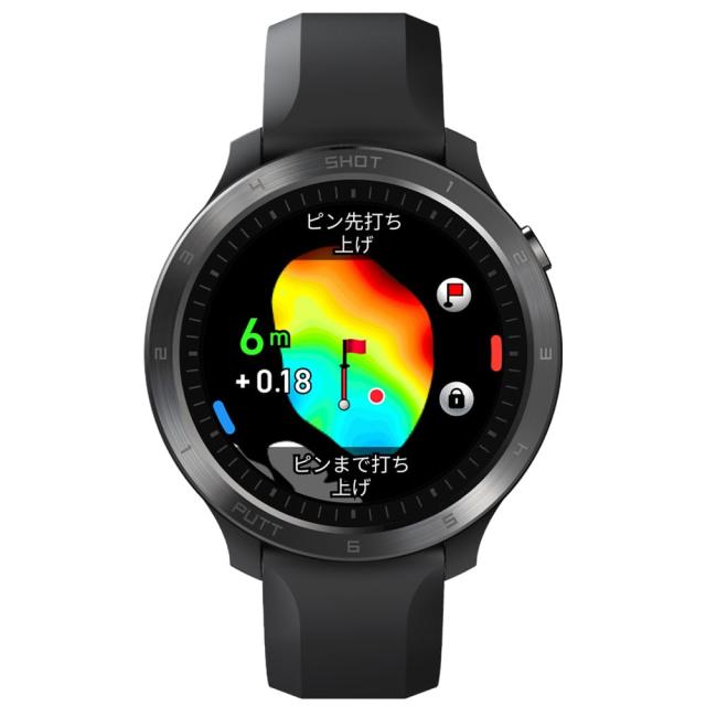 [ボイスキャディ] ゴルフナビ 時計型 T9 T-Ultra テンポ練習モード ショット＆パット自動認識 高低差距離表示 3点間距離表示 グリーンアン