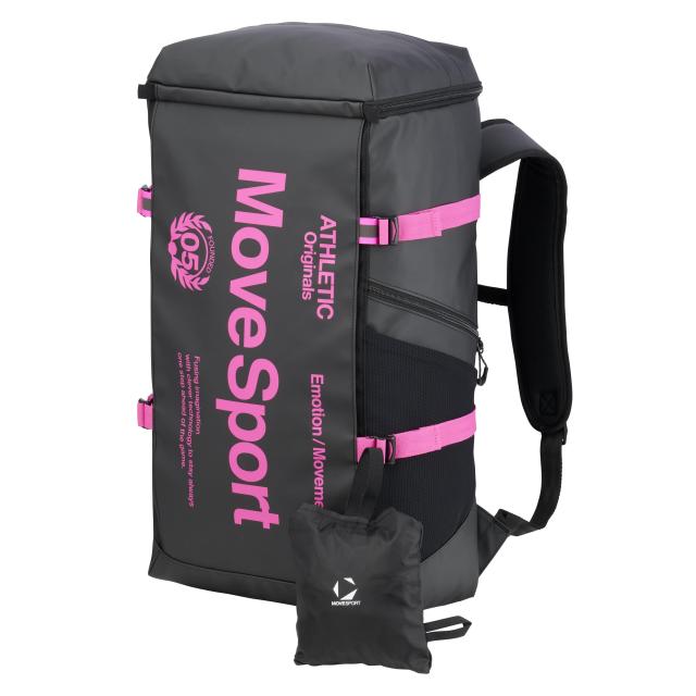 ムーブスポーツ デサント リュックサック バックパック PCポケット 再帰反射 40L 通勤 通学 部活 レインカバー付き DESCENTE BKPK(ST5S