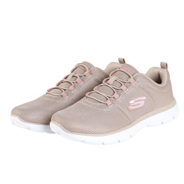 [スケッチャーズ] PURE GENIUS-OPTIMISTIC MIX 超軽量 ベージュ 24.0cm