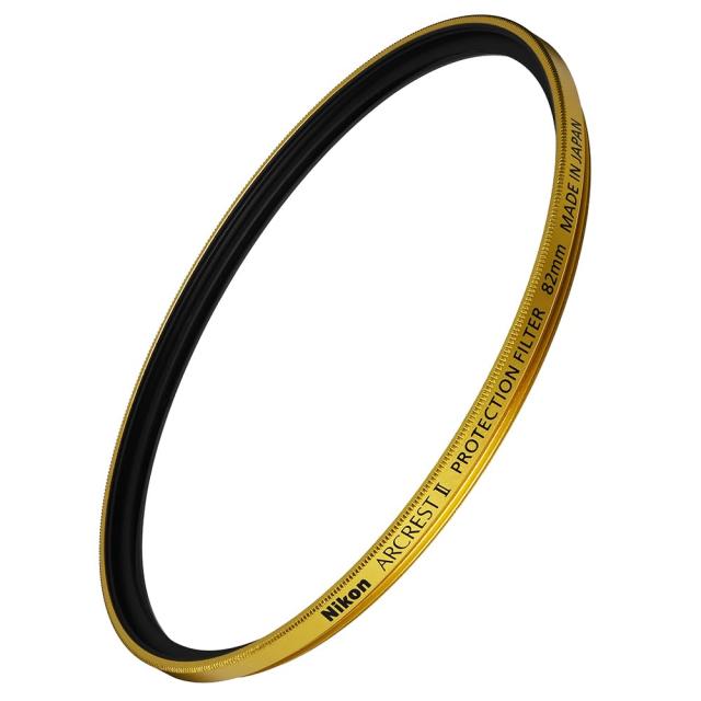 Nikon ARCREST II PROTECTION FILTER GOLD EDITION 82mm アルクレスト2 交換レンズ用 保護フィルター 帯電防止コート付 ゴールドエディシ