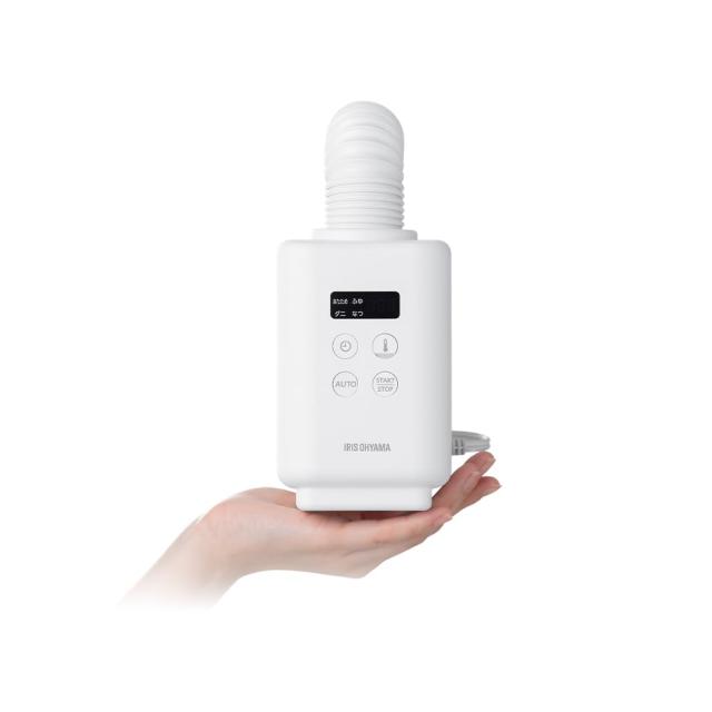 【ツインノズルよりもハイパワー】アイリスオーヤマ ふとん乾燥機 カラリエmini TURBO コンパクト JSK-S10-W ホワイト