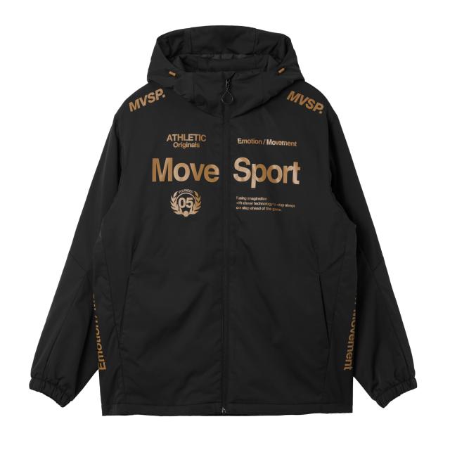 ムーブスポーツ 【ACTIVE SUITS】THERMO オーセンティック フーディーST5FWB32M_BK00_XO