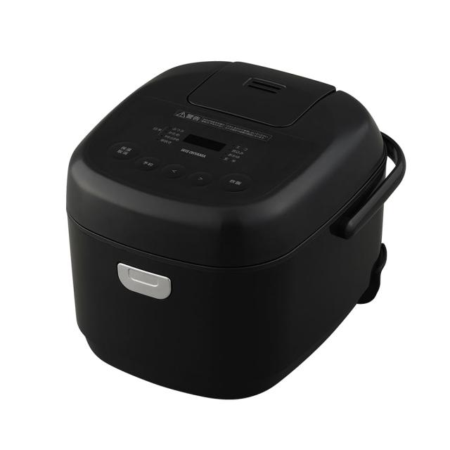 アイリスオーヤマ マイコン炊飯器 5.5合 一人暮らし 9種ヘルシーメニュー 自動メニュー搭載 銘柄炊き分け 軽量カップ付き RC-BMA50-B ブ