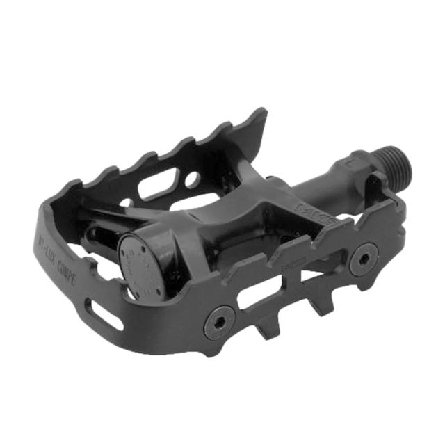 三ヶ島製作所 MT-LUX COMPE 75 ダークオリーブ ペダル MKS ミカシマペタル 三ヶ島 創立75周年記念限定モデル (オールブラック)