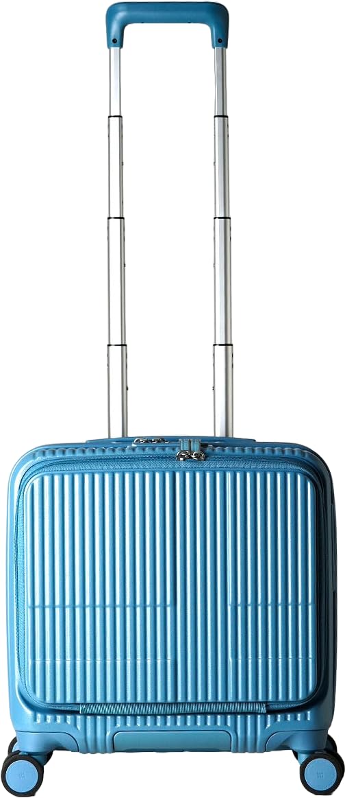 イノベーター スーツケース フロントオープン【33L】 3kg ブルーシャドー