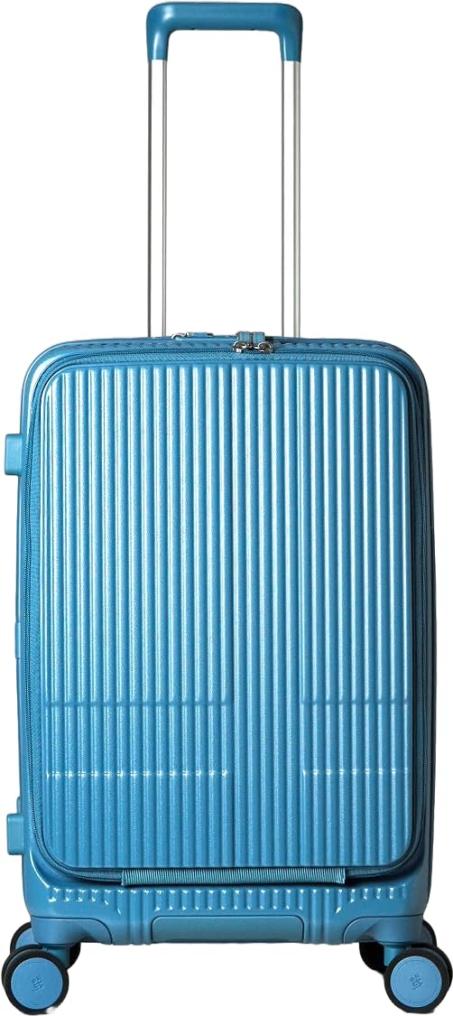 イノベーター スーツケース フロントオープン【55L】 3.9kg ブルーシャドー