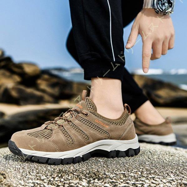 ハイキングシューズ 防滑 メンズ 大きいサイズ トレッキングブースポーツ アウトドア 登山 クライミング 靴 ブーツ