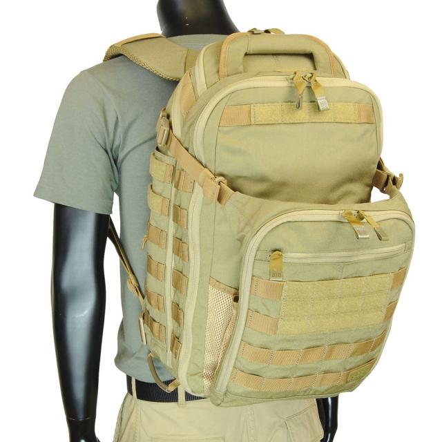 5.11タクティカル バックパック 56997 防災用バッグ [ サンドストーン ][5t56997328]
