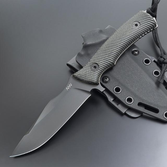 Acta Non Verba Knives アウトドアナイフ M311 COMPACT DLC ブラックグリップ シース付属 ANVM311164[anvm311164]