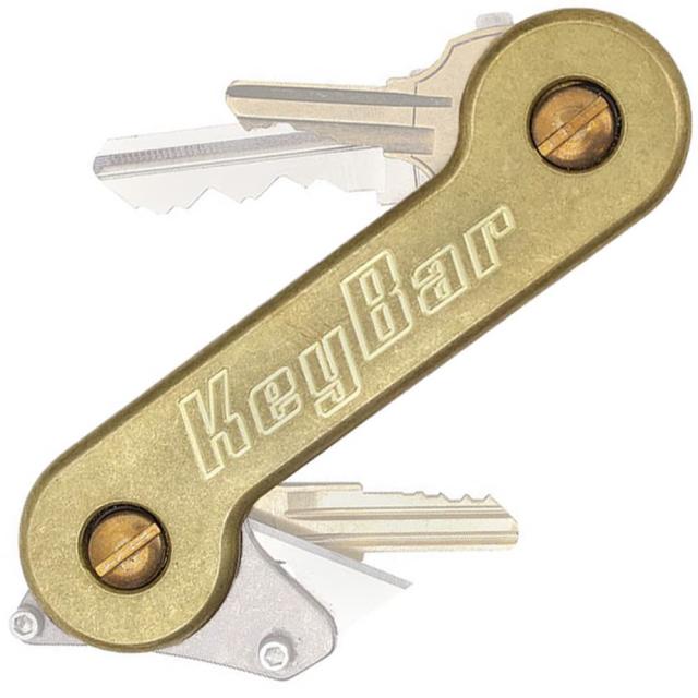 KeyBar キーオーガナイザー key organizer 12本収納 キーケース [ 真鍮 ][bkbr221r]