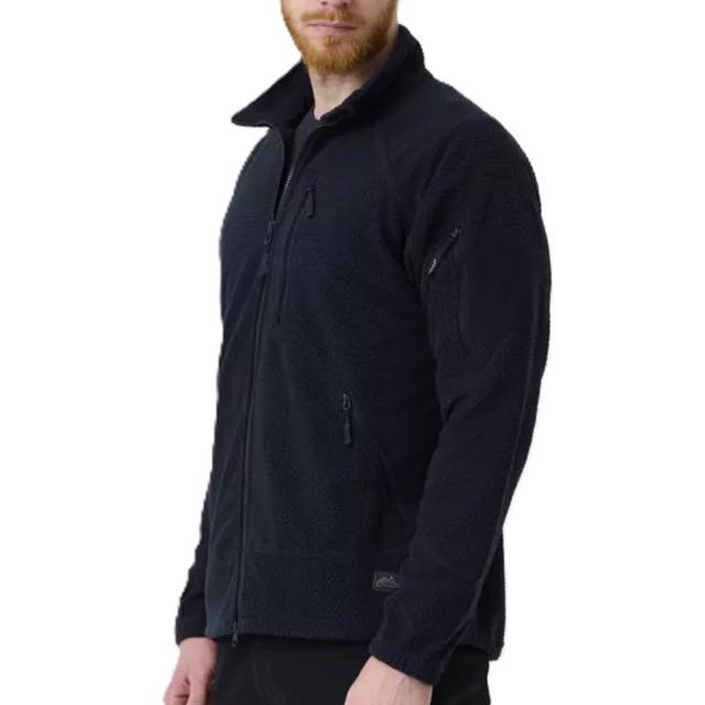 HELIKON-TEX ジャケット ALPHA TACTICAL JACKET グリッドフリース BL-ALT-FG [ ネイビーブルー / レギュラー/Lサイズ ][blaltfg37l]