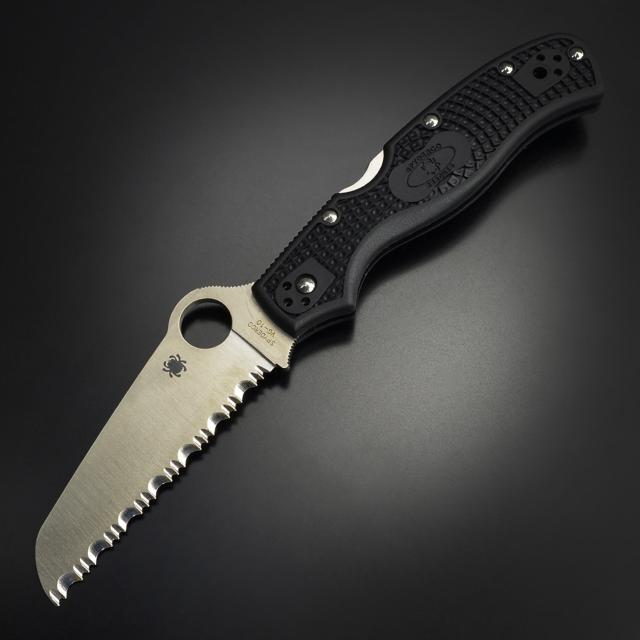 Spyderco 折りたたみナイフ Rescue 3 レスキュー 3rd Gen ロックバック C14SBK3[bsc14sbk3r]