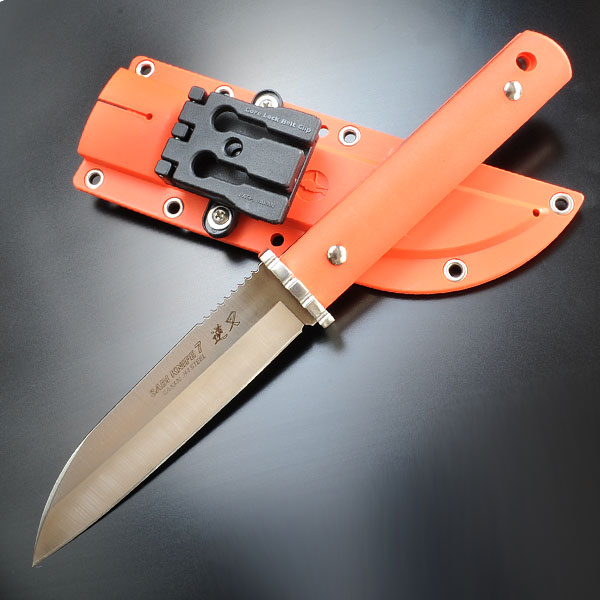 Gサカイ サビナイフ7 逆叉 ハードシース付属 11437[gs15234]