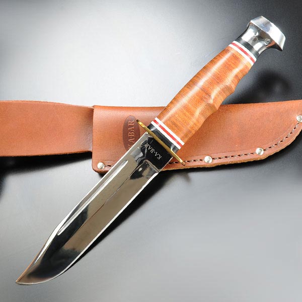 KA-BAR ハンティングアナイフ Marine Hunter 1235 レザー[ka1235]