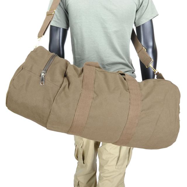 ROTHCO スポーツバッグ キャンバス ダブルエンダー [ アースブラウン ][ro2377]