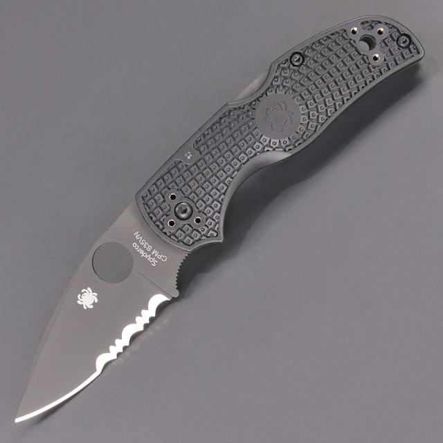 SPYDERCO 折りたたみナイフ ネイティブ5 半波刃[sc41psbbk5]