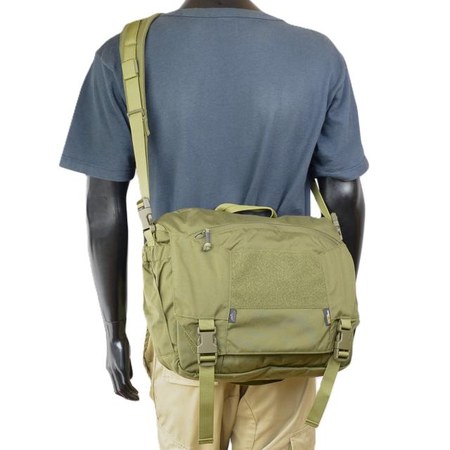 HELIKON-TEX ショルダーバッグ URBAN COURIER BAG コーデュラナイロン  [ オリーブグリーン / ミディアム ][tbucmcd02]