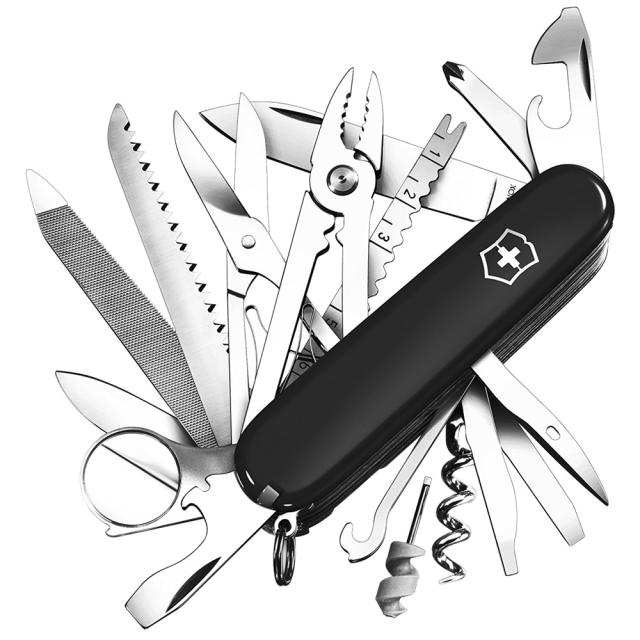 VICTORINOX アーミーナイフ スイスチャンプ 33機能 [ ブラック ][vn53503]