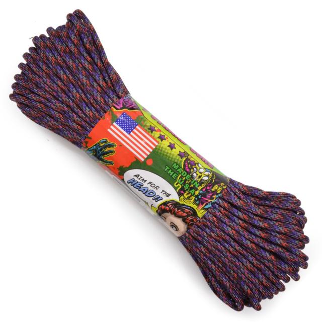 ATWOOD ROPE ゾンビ エディション 550パラコード タイプ3 アポカリプス[z15apocalypse]の通販はau PAY ...