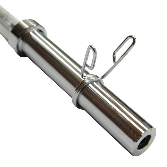 バーベルシャフト ステンレス製 スリーブ径50mm トレーニング器具 [ 2.2M ][ra02648]