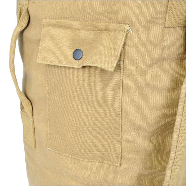 Rothco ダッフルバッグ GIスタイル ダブルストラップ 帆布 [ コヨーテ