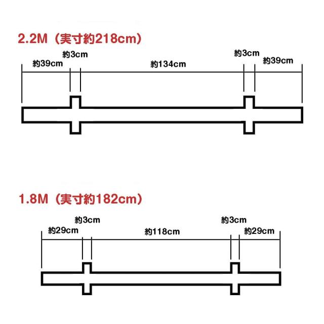 バーベルシャフト ステンレス製 スリーブ径50mm トレーニング器具 [ 2.2M ][ra02648]