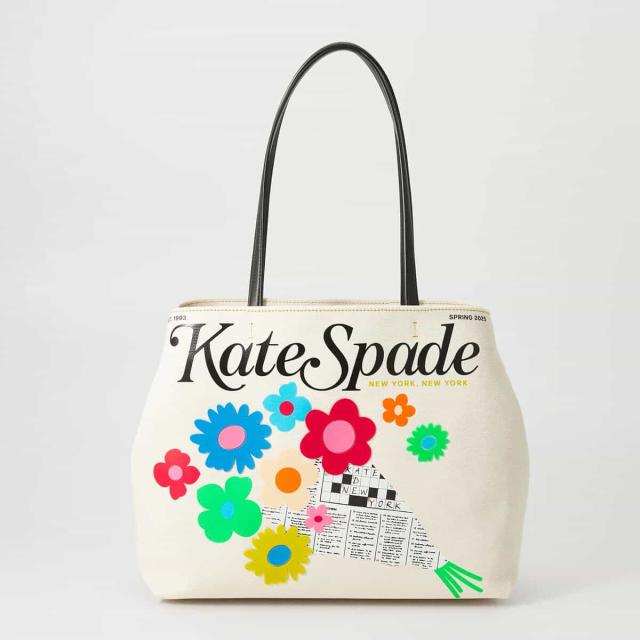 ケイトスペード トートバッグ ショルダーバッグ レディース ブランド キャンバス 大きめ A4 大容量 Kate Spade New York