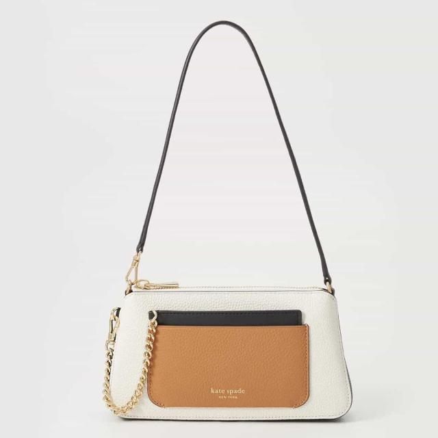 ケイトスペード ショルダーバッグ レディース ポーチ付き 小さめ ブランド 本革 大容量 バックインバッグ Kate Spade New York