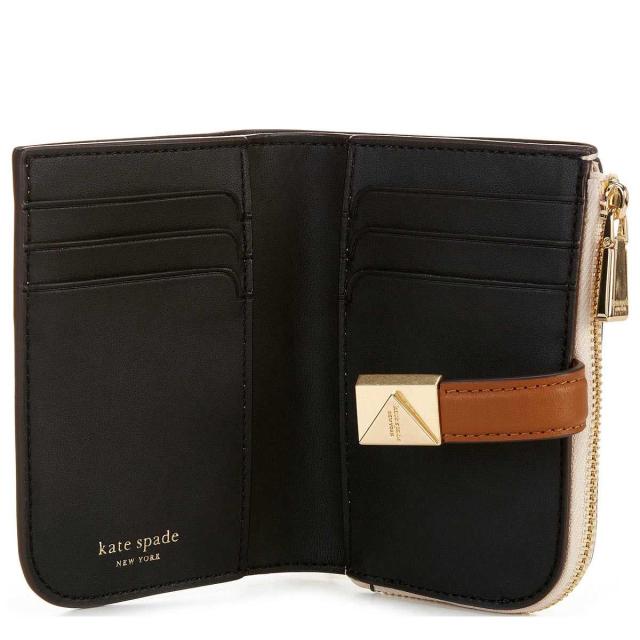 ケイトスペード 財布 二つ折り レディース ブランド 本革 ファスナー