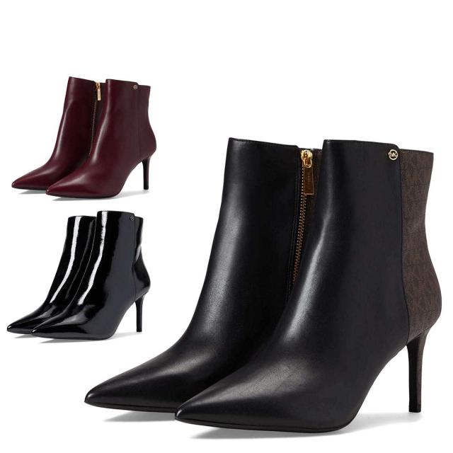 送料無料 マイケルコース ブーティー レディース ヒール 歩きやすい サイドゴアブーツ 本革 ミドル 大きいサイズあり Michael Kors