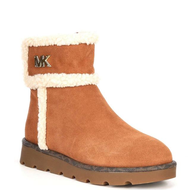 送料無料 マイケルコース ムートンブーツ レディース ショート スエード ブランド 歩きやすい 防寒 大きいサイズあり Michael Kors
