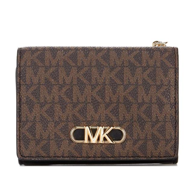 送料無料 マイケルコース 財布 三つ折り レディース ブランド 本革 コンパクト 新品(中古ではありません） アウトレット Michael Kors