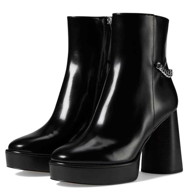 マイケルコース ブーツ レディース 厚底 ブランド 本革 チャンキー 10cm 大きい サイズ Michael Kors