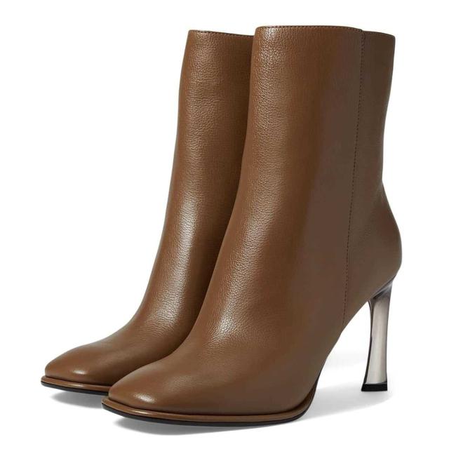 マイケルコース ブーツ レディース ショート ブランド ピンヒール 10cm 本革 大きい サイズ Michael Kors