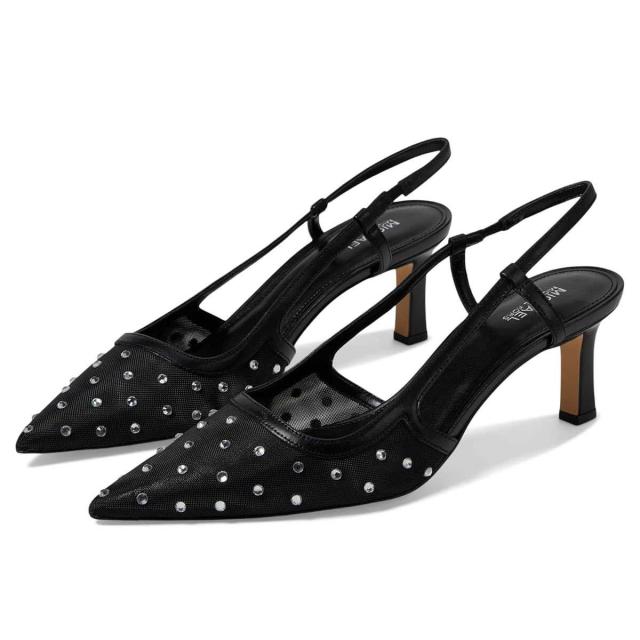 マイケルコース サンダル ブランド ミュール ポインテッドトートー ローヒール 歩きやすい きれいめ 大きいサイズ Michael Kors