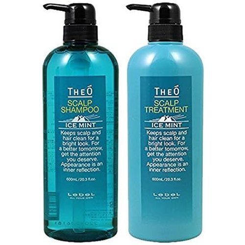 ルベル ジオ スキャルプシャンプー アイスミント 60 トリートメント 600mL セット モイスチャライジング