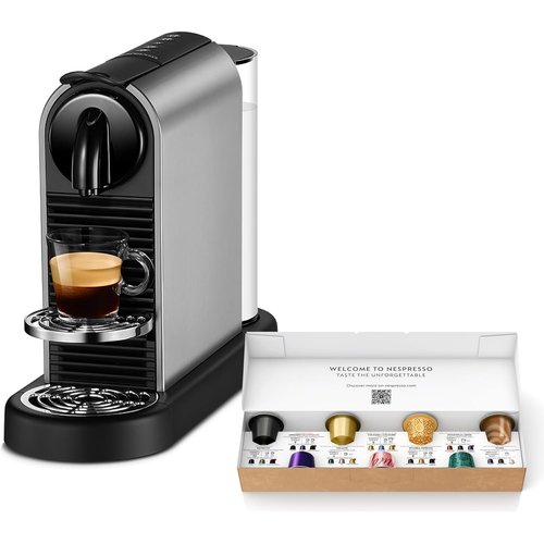 ネスプレッソ ORIGINAL カプセル式コーヒーメー ー シティズ プラチナム D チタン D140-TI-W