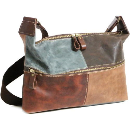 アインソフ ショルダーバッグ マルチカラー 幅広ショルダー