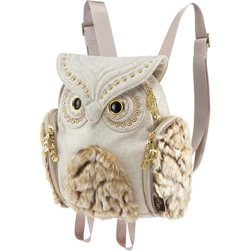 MORN CREATIONS ミミズククラシック レディース ファー グロー ホワイト