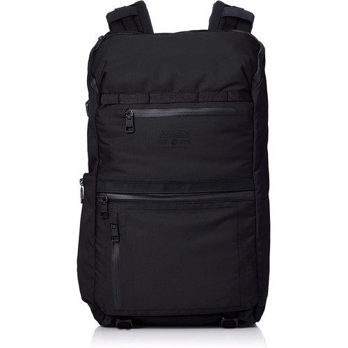 アッソブ 防水 リュック バックパック 通学 PC収納 URA 305D ROUND ZIP BACK PACK