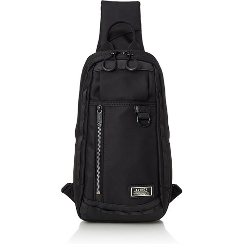 アヴィレックス ボディバッグ ソリッド AX2051 抗菌スリングバッグ メンズ