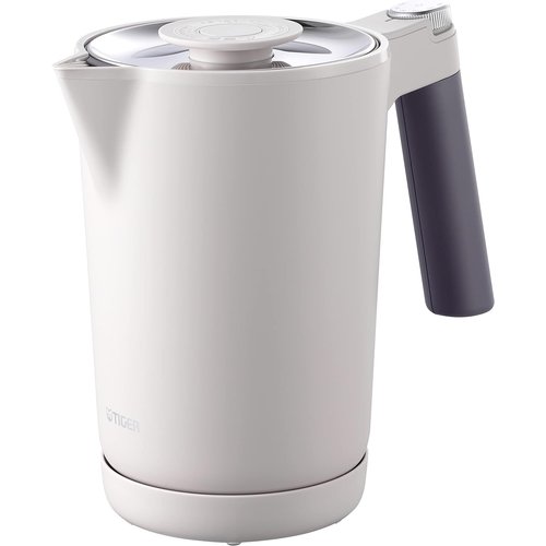 タイガー魔法瓶 TIGER 電気ケトル 温度調節機能付 だき防止 蒸気レス スレートグレー PTQ-A100HS