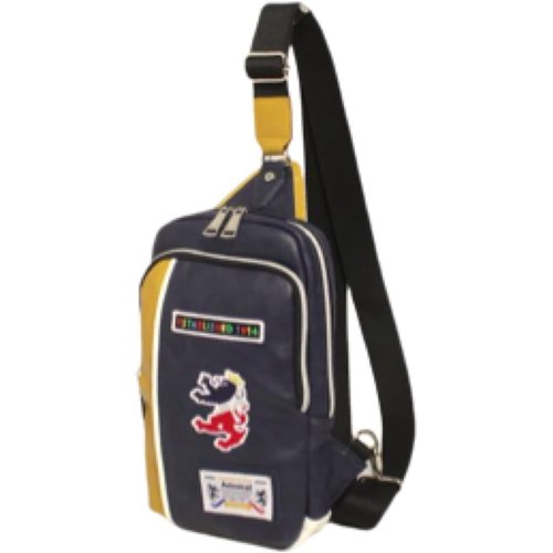 アドミラル ボディバッグ 合皮 斜めがけ ショルダーバ ンド イギリス スポーツ ゴルフ バッグ ADBA-01