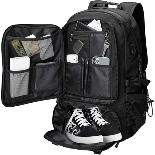 shrradoo 登山バッグ 防水 バックパック 65 釣り リュック ハイキング キャンプ アウトドアバッグ