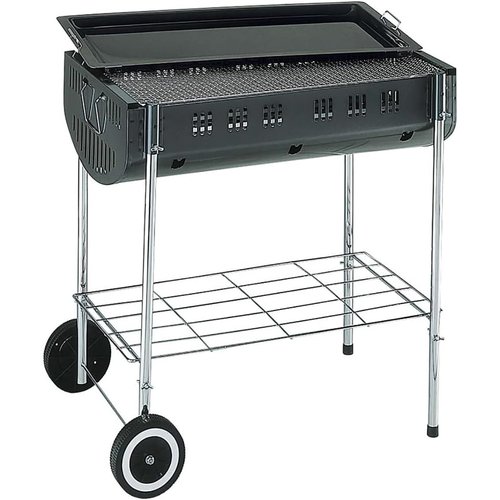 キャプテンスタッグ バーベキューコンロ BBQ オーク LLキャスター付 5〜6人用M-6440