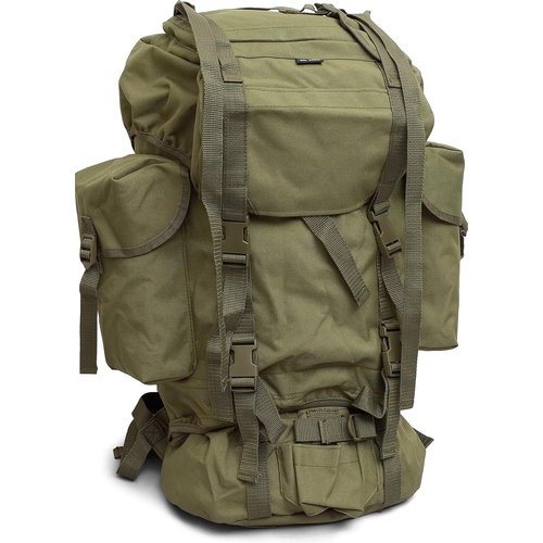 YMCLKYオリジナル ドイツ軍タイプ 75Lリュックサック ミリタリーバッグ BR031NN