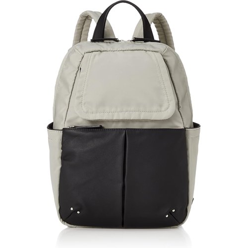 イザック リュック NEWナイロン×レザーコンビシリー 前ポケットミニリュックサック レディース Y911105