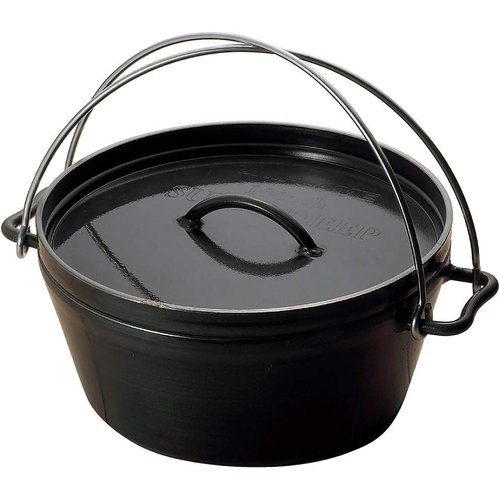 ユニフレーム UNIFLAME UFダッチオーブン10 ンチ 660942 お手入れ簡単!割れないダッチオーブン